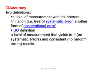 Important definitions in statistics | PPT