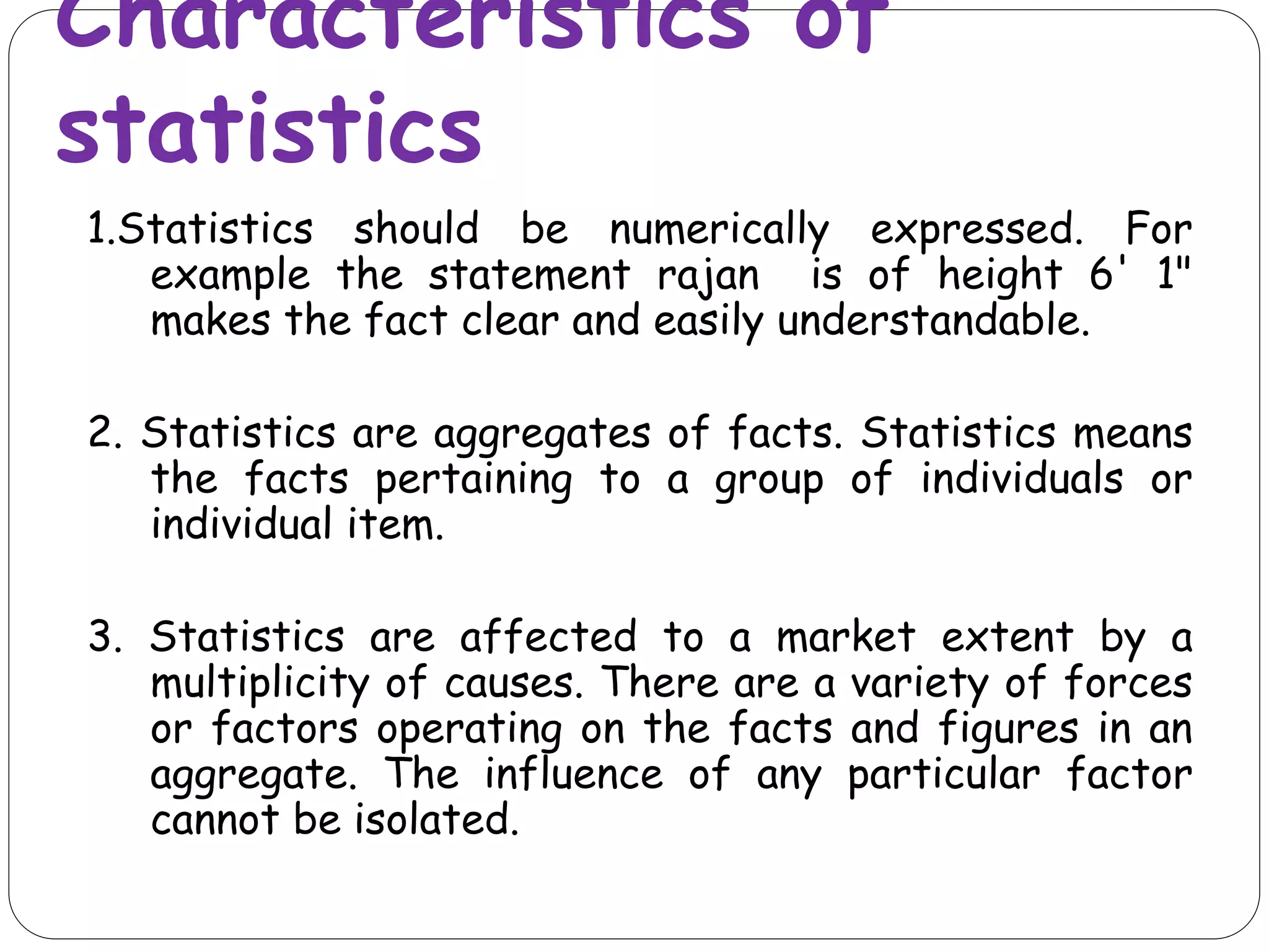 Statistics | PPTX