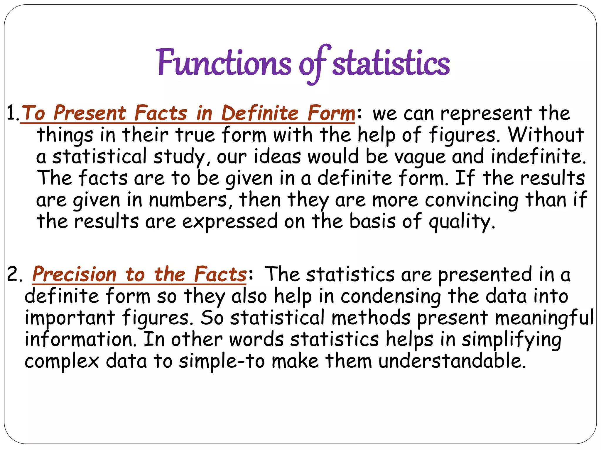 Statistics | PPTX