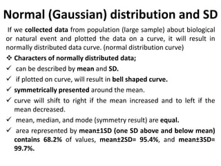 Introduction to medical statistics | PPTX