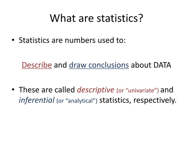 Statistics for IB Biology | PPTX
