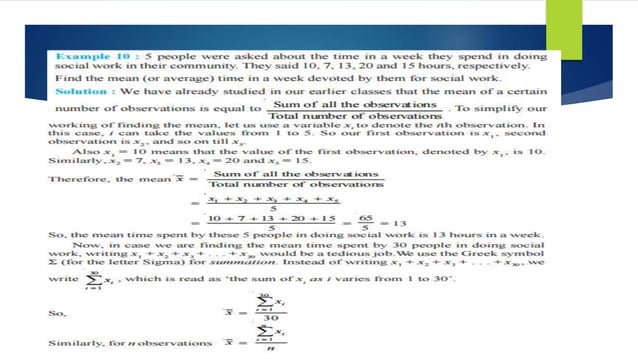 Statistics Class 10 CBSE | PPTX | Computing | Technology & Computing