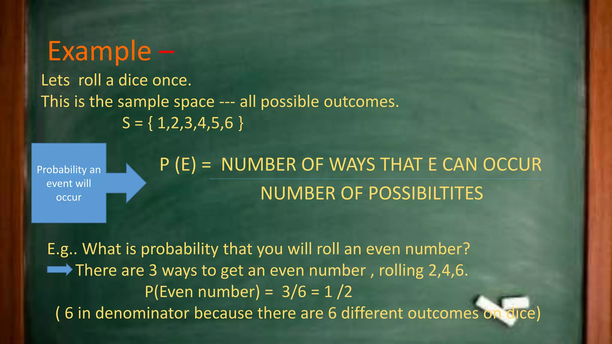 PROBABILITY | PPTX | Physics | Science