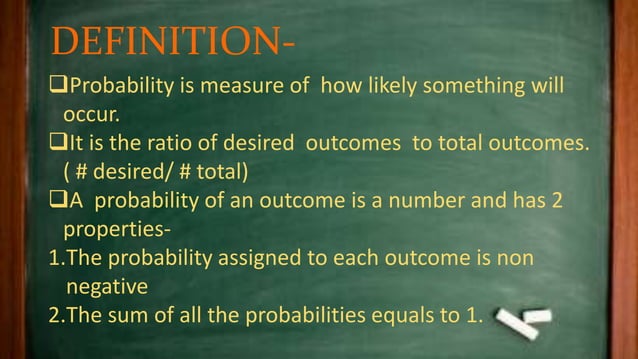 PROBABILITY | PPTX | Physics | Science