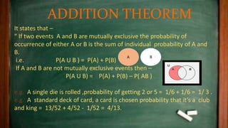 PROBABILITY | PPTX | Physics | Science