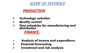 Scope Of Statistics In Business | PPTX