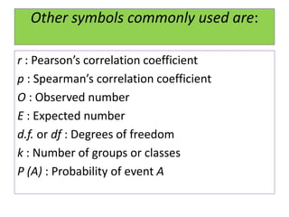 Statistics and its application | PPTX