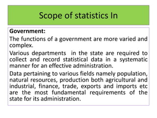 Statistics and its application | PPTX
