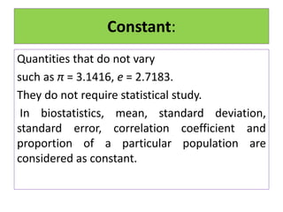 Statistics and its application | PPTX