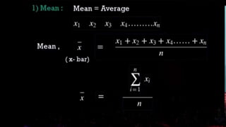 Statistics Class 9 | PPTX