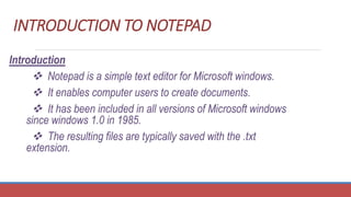 Statistics and Computer Applications - Presentation | PPTX
