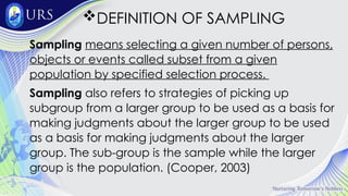STATISTICS -SAMPLING TECHNIQUES ....pptx | Science