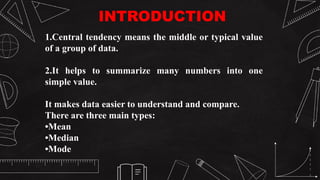 Comprehensive Guide to Central Tendency: Mean, Median, and Mode ...