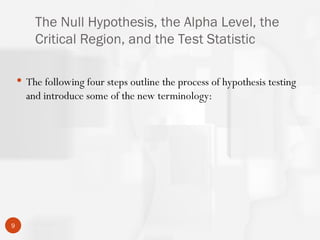 Statistics - Z test and Hypothesis Testing | PPT