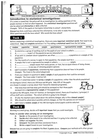 Statistics data collection questions | PDF