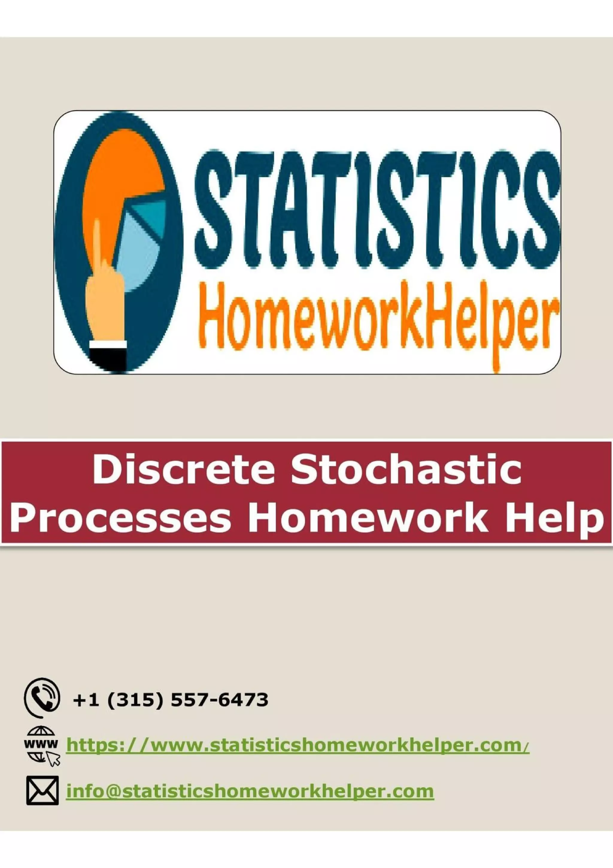 Statistics Homework Helper | PDF