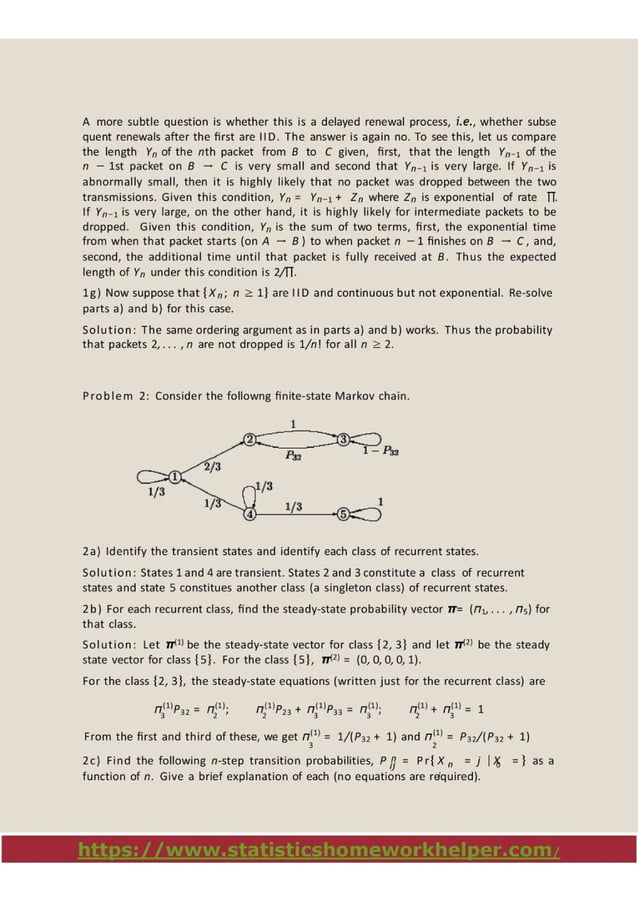 Statistics Homework Helper | PDF