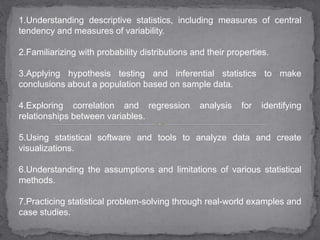 Statistics Homework Help | PPTX