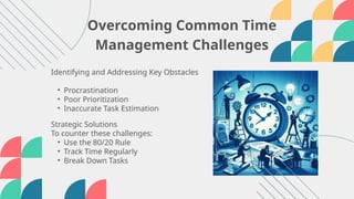 Statistics-I Presentation. Time Management | PPTX