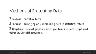 Statistics-MAEd-Module-1-FINAL PRESENTATION | PPT