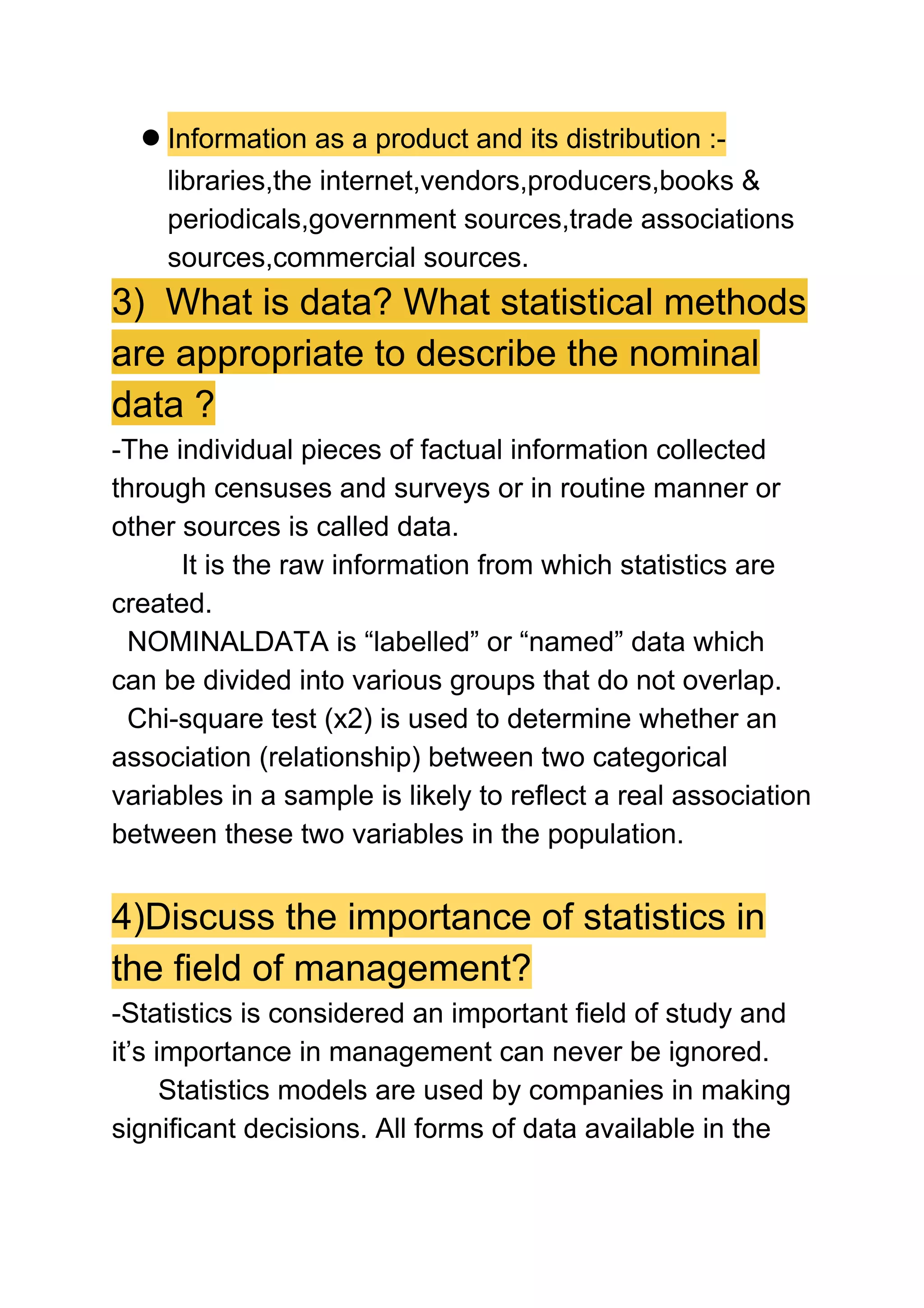 Statistics | PDF