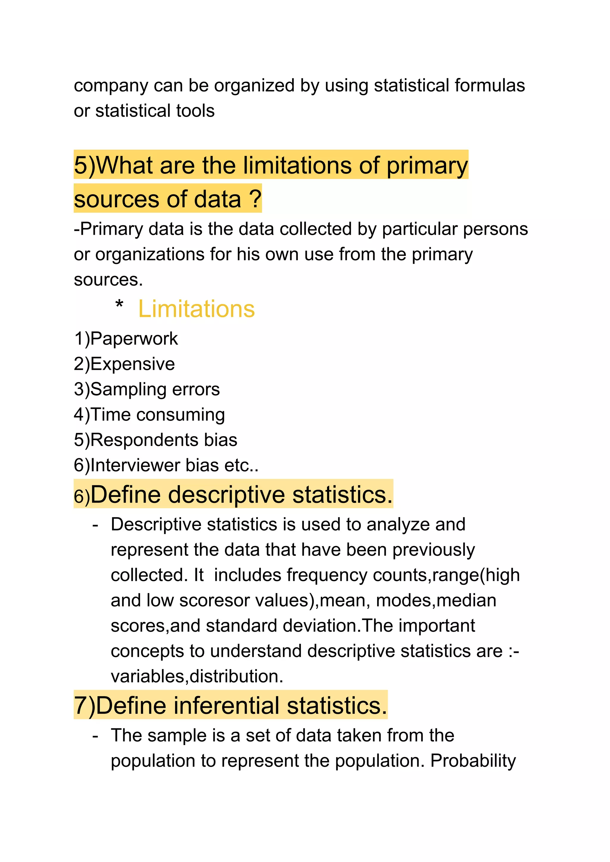 Statistics | PDF