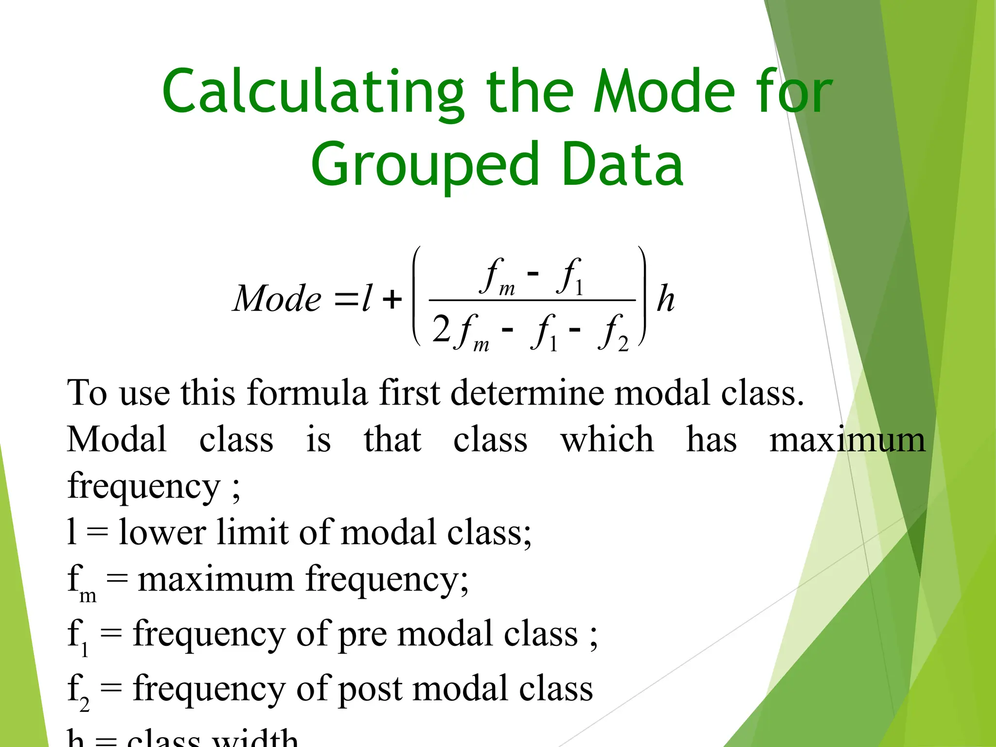 Statistics - Measure of central tendency | PPT