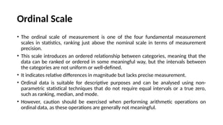 Statistics and Business Research Methods | PPTX