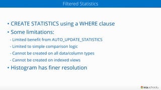 Statistics and Indexes Internals | PPT