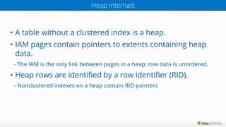 Statistics and Indexes Internals | PPT