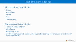 Statistics and Indexes Internals | PPT