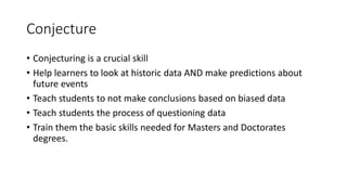 Statistics and mathematical reasoning | PPT