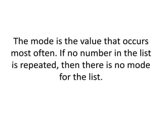 Statistics and operations research ppt | PPT