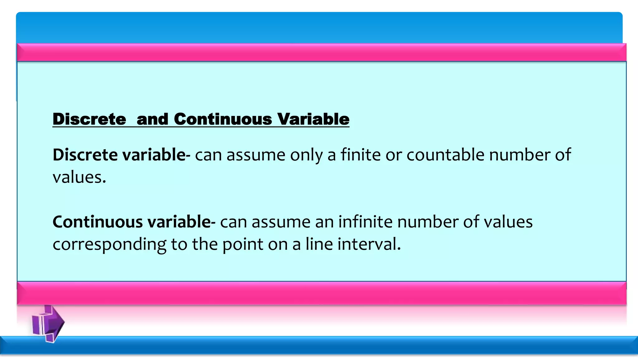 Statistics and prob. | PPTX