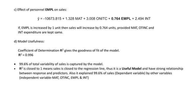 Statistics Assignment About Data Driven Management Science Ppt