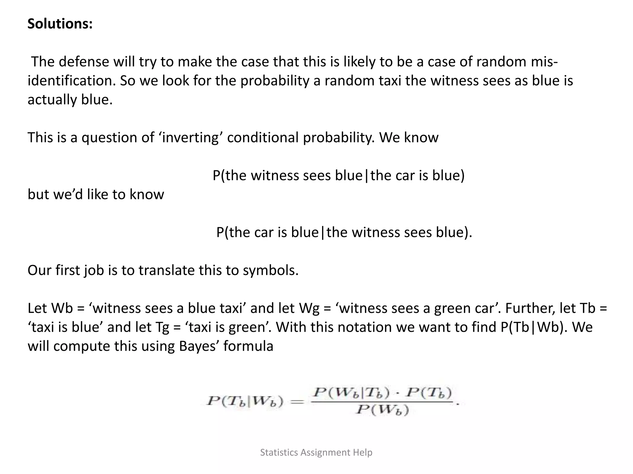 Probability Assignment Help | PPT | Free Download