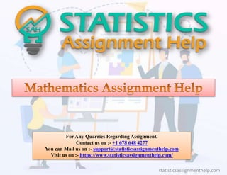 Mathematics Assignment Help | PPT