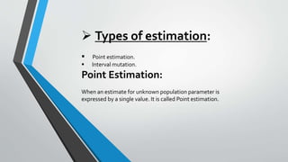 Statistics assignment on statistical inference | PPT
