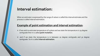 Statistics assignment on statistical inference | PPT