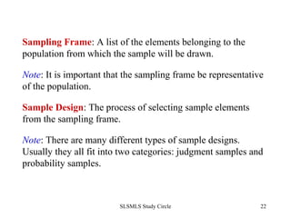 Statistics basics by slsmls | PPT | Science