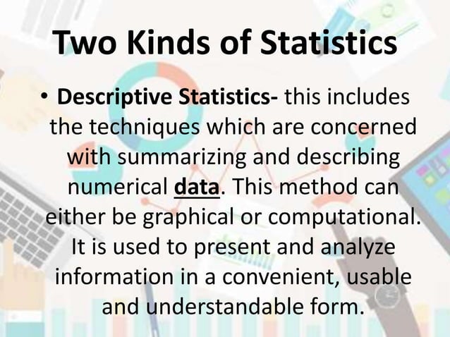 Statistics Introduction | PPTX | Science
