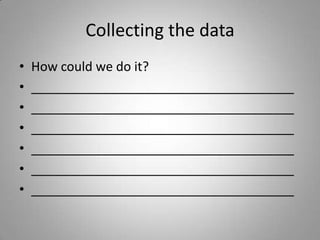 Statistics column graphs and tally charts | PPTX
