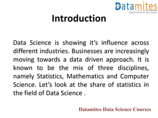 Statistics For Data Science | PPTX