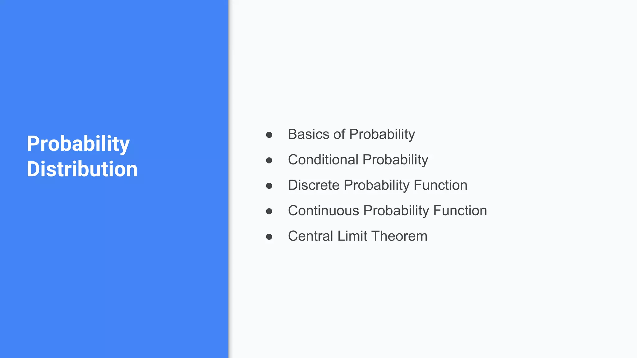 Statistics for data science | PPTX