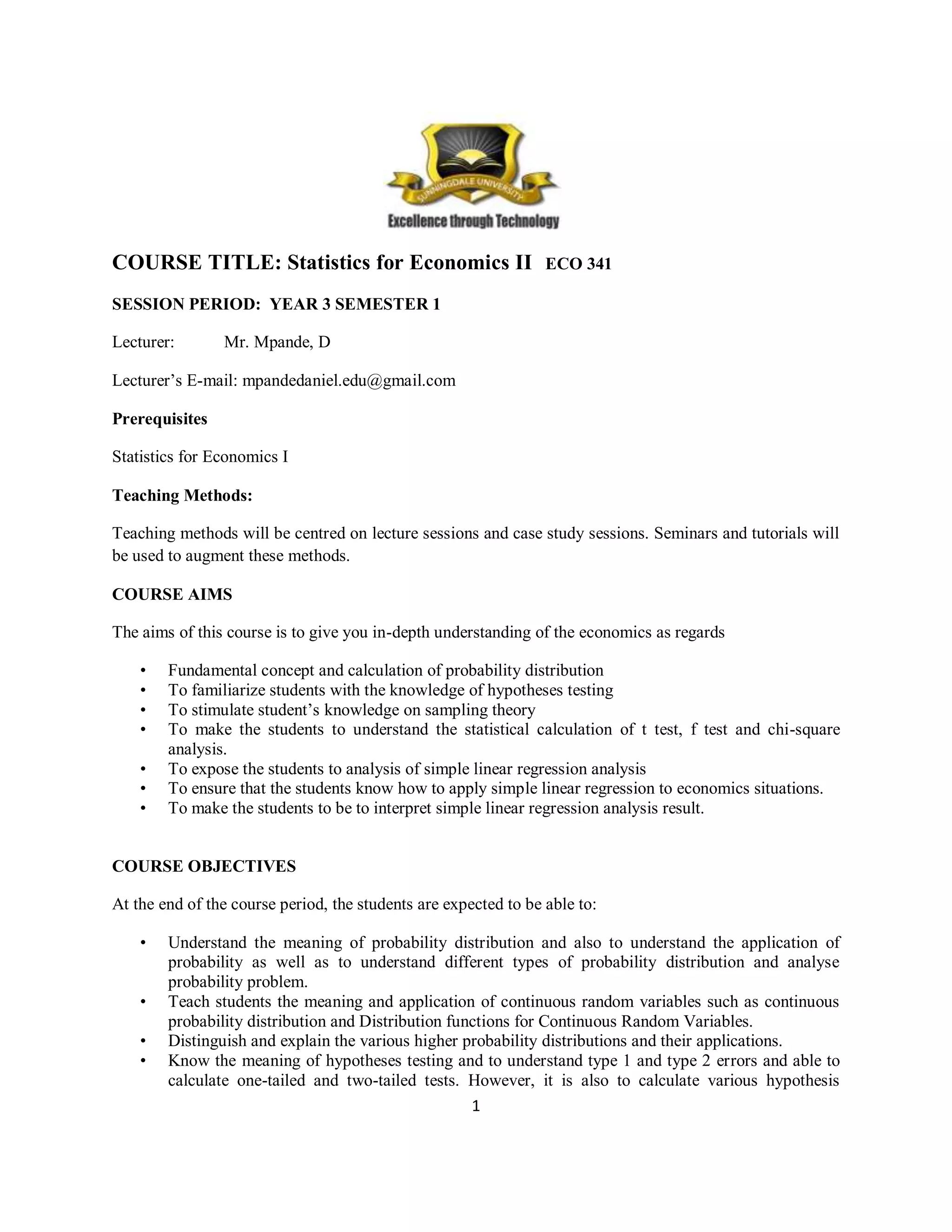 Statistics for Economics II outline.pdf