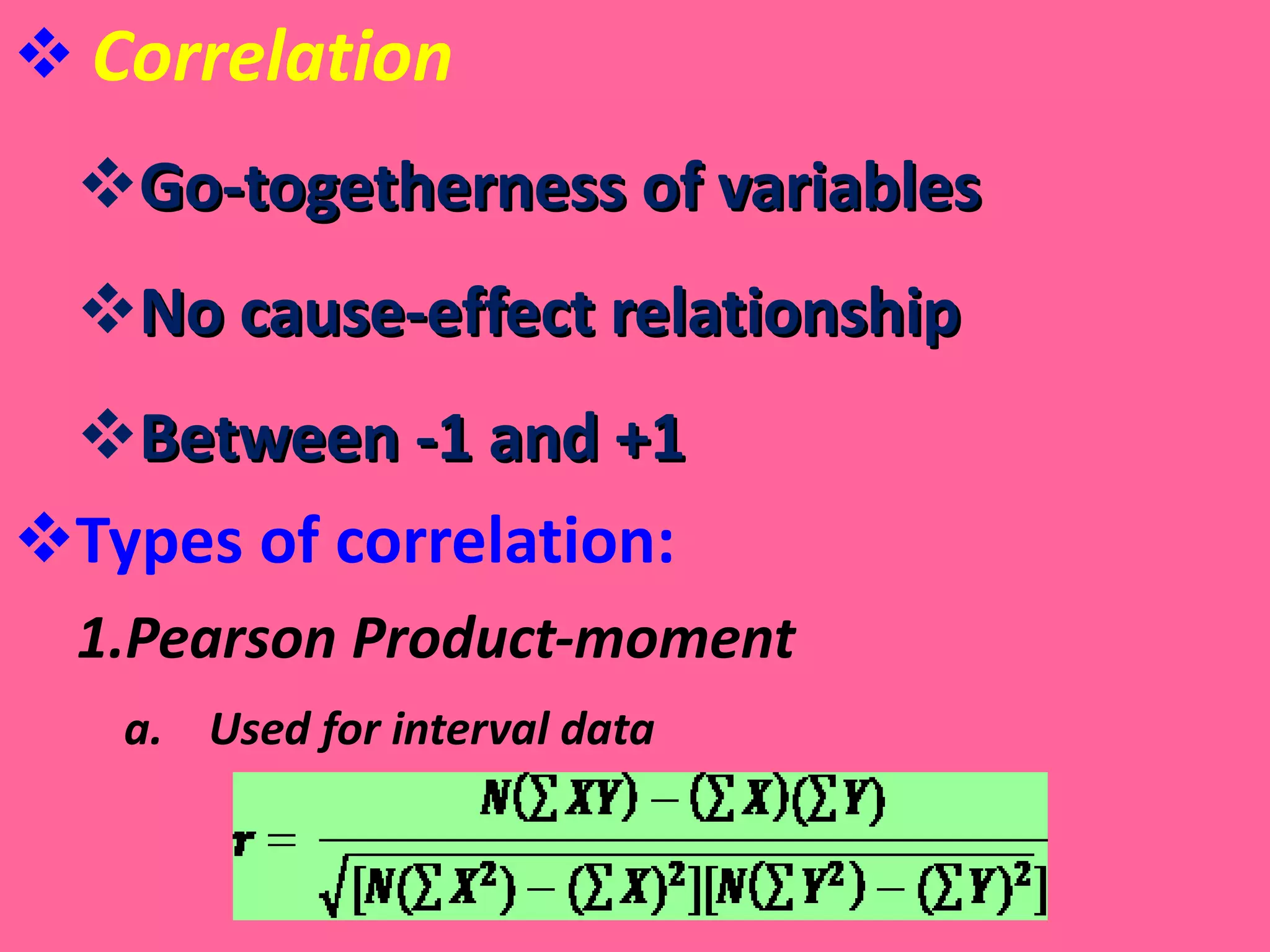 Statistics for interpreting test scores | PPT
