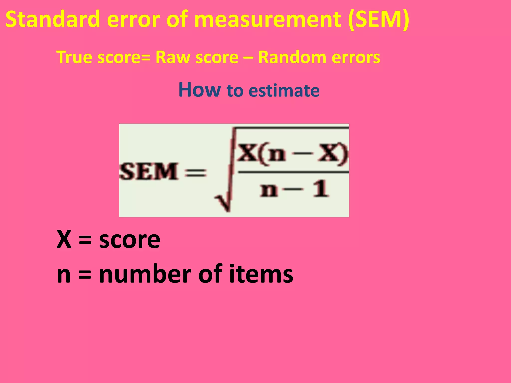 Statistics for interpreting test scores | PPT | Standardized Testing ...