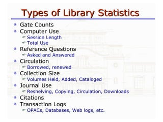 Statistics for Librarians: How to Use and Evaluate Statistical Evidence ...