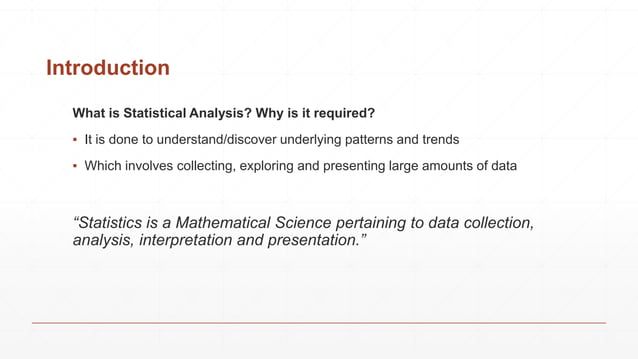 Statistics for machine learning shifa noorulain | PPTX