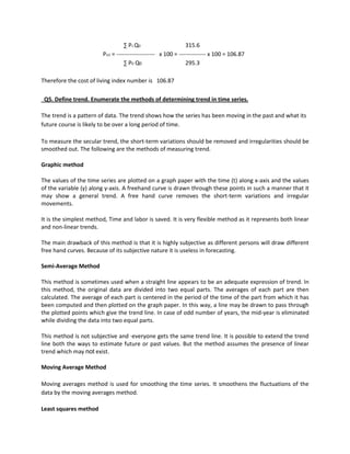 Statistics for management | DOCX